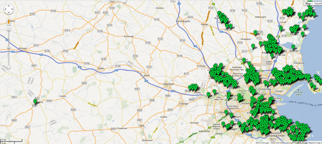 Eircom eFibre Cabinet Locations and Coverage - www.providentcrm.com