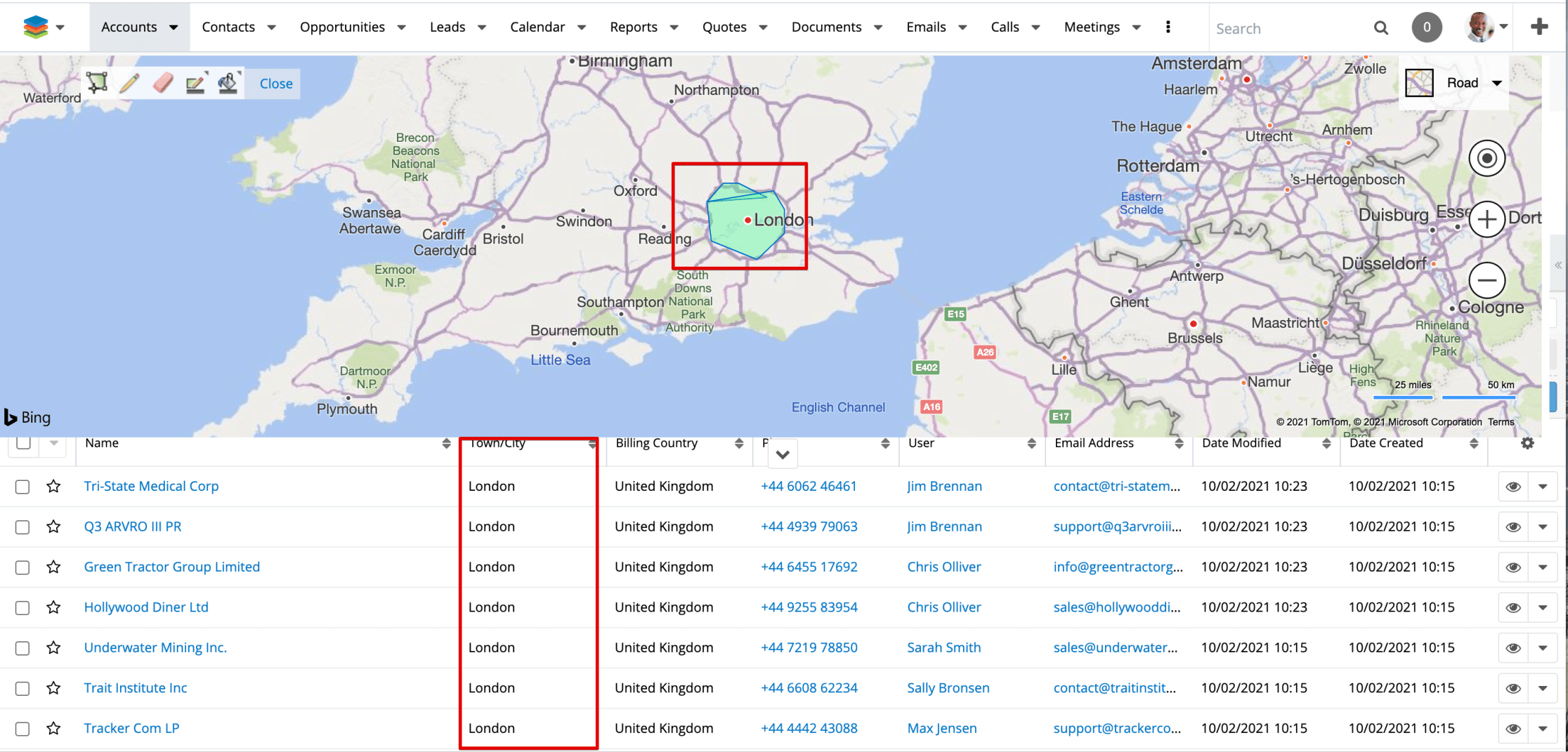 Using Maps in SugarCRM – Everything You Need to Know